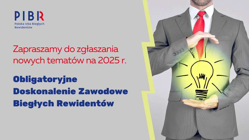 Zapraszamy do zgłaszania tematów szkoleń ODZ na rok 2025 | PIBR